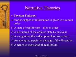 Narrative theories - GCSE Film | PPTX