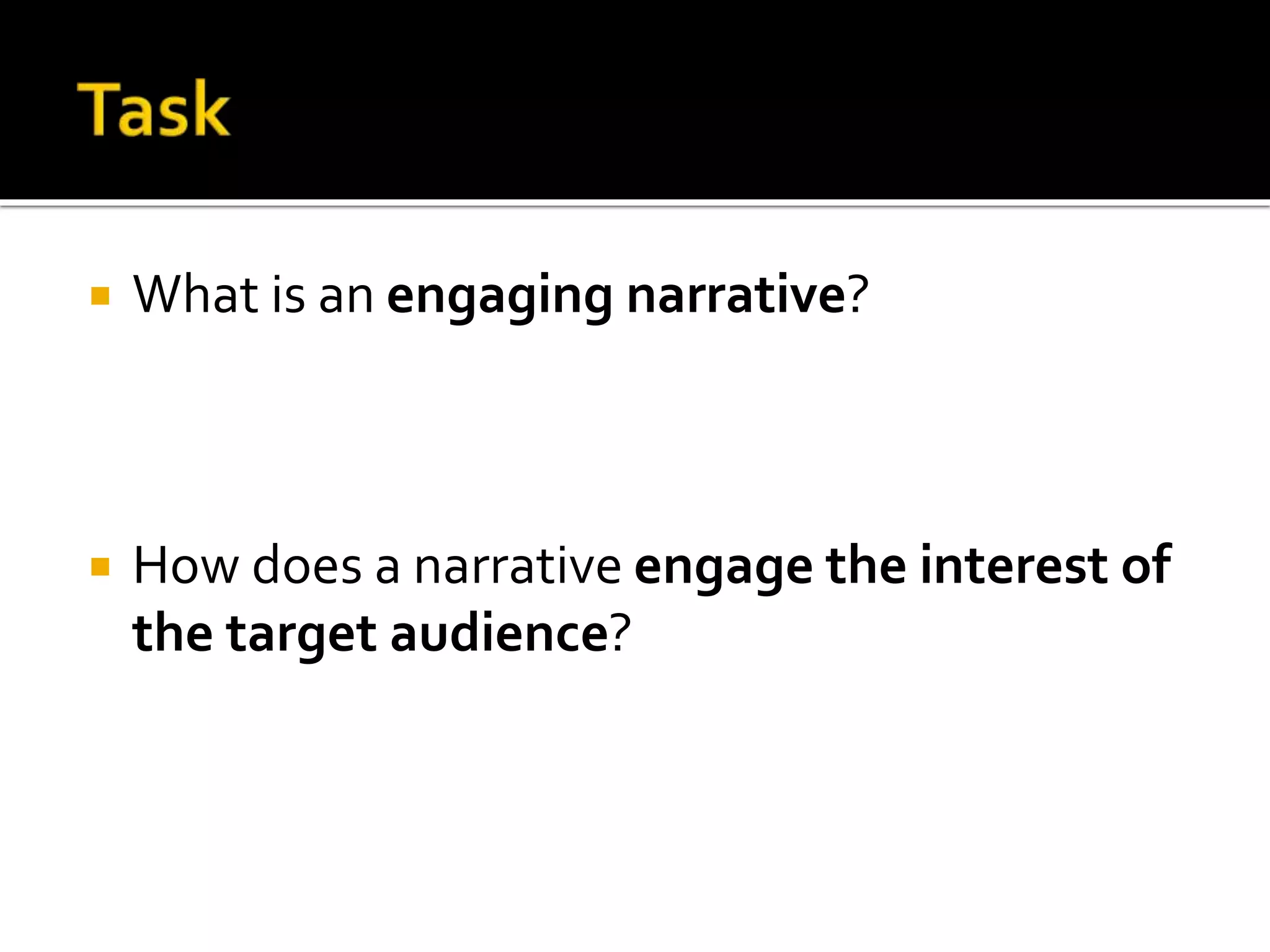 GCSE Narrative theories 1 | PPT