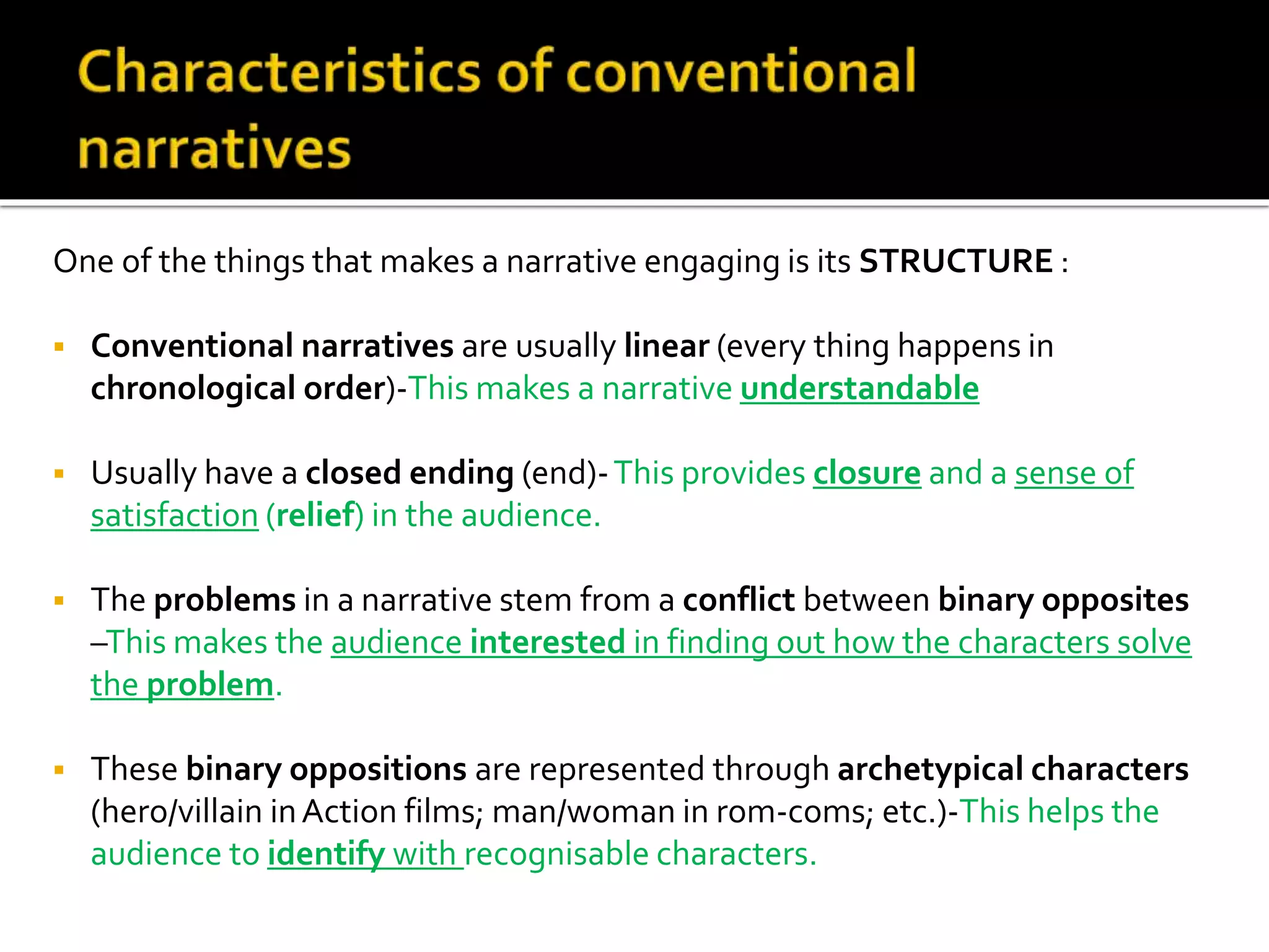 GCSE Narrative theories 1 | PPT