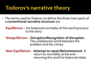 Narrative theories 1 | PPTX