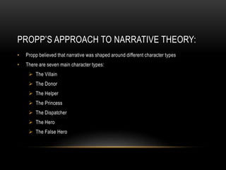 Narrative Theories | PPTX