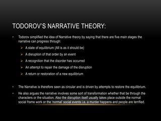 Narrative Theories | PPTX