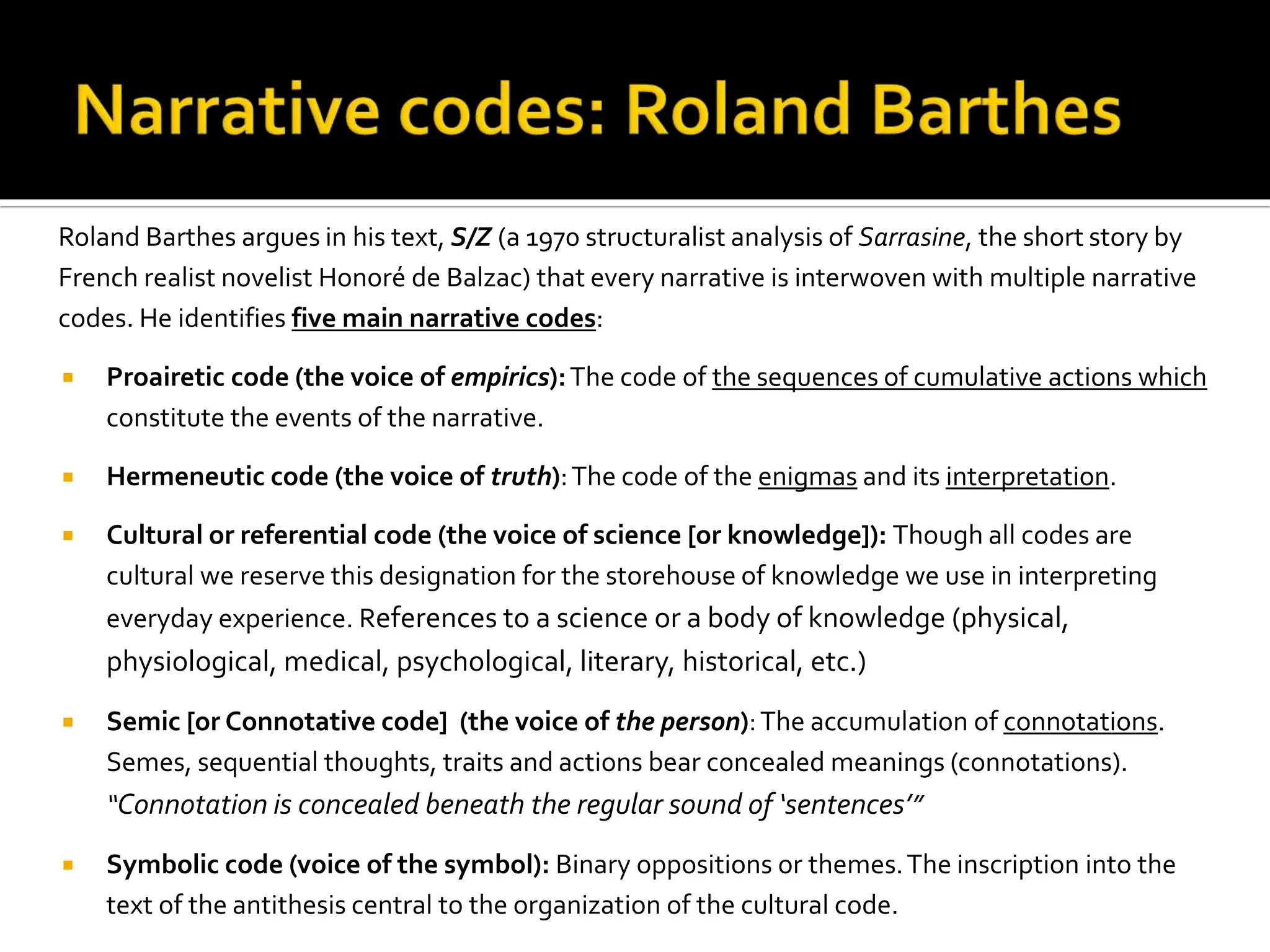 Narrative theories 3.pptx | Books and Literature