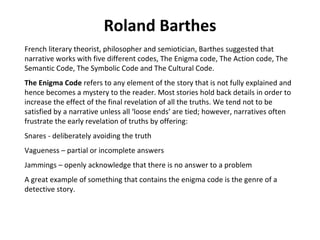 Narrative Theories | PPT