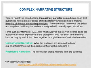 Narrative theorists | PPTX