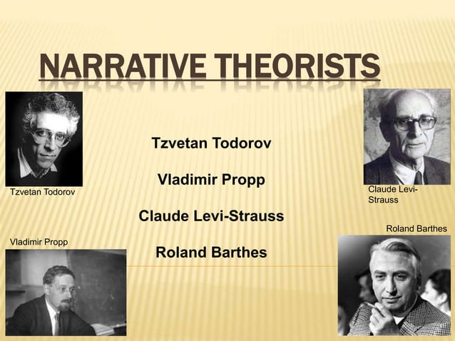 Narrative theorists post 5 | PPT