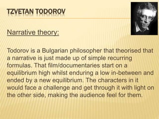 Narrative theorists post 5 | PPTX