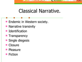 Narrative Theory | PPT