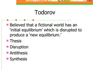 Narrative Theory | PPT