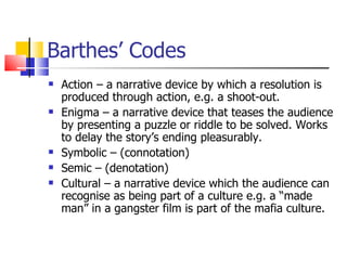 Narrative Theory | PPT