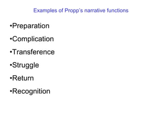 Narrative theory | PPT