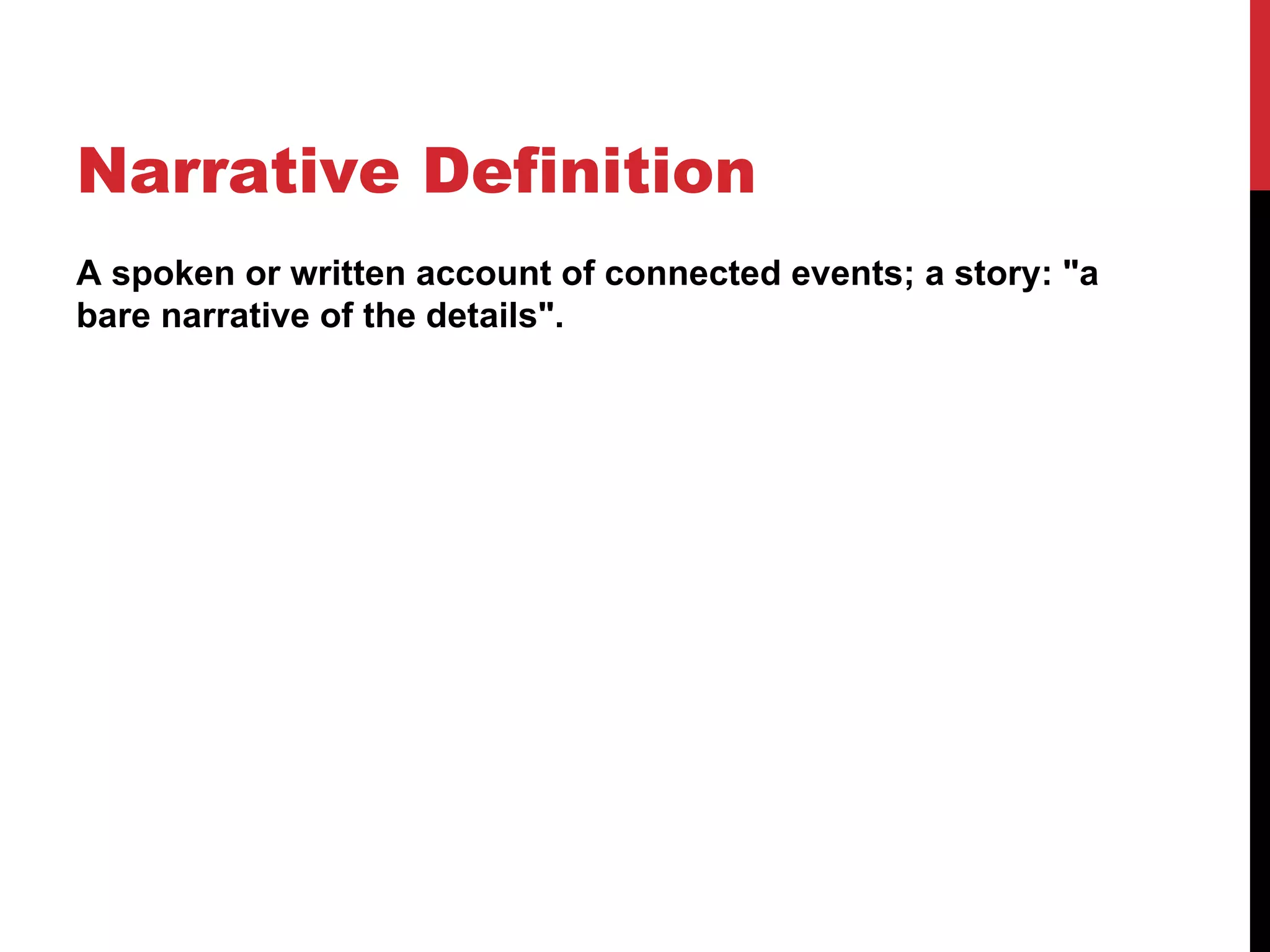 Narrative theory | PPT