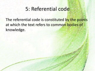 Narrative theory | PPT