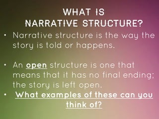 Media Studies Narrative Theory Revision for Music Video and Fiction ...