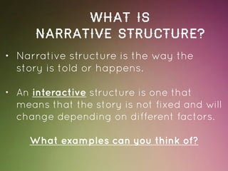 Media Studies Narrative Theory Revision for Music Video and Fiction ...