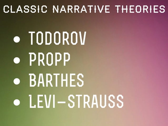 Media Studies Narrative Theory Revision for Music Video and Fiction T…