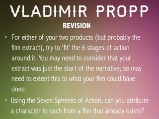 Media Studies Narrative Theory Revision for Music Video and Fiction ...