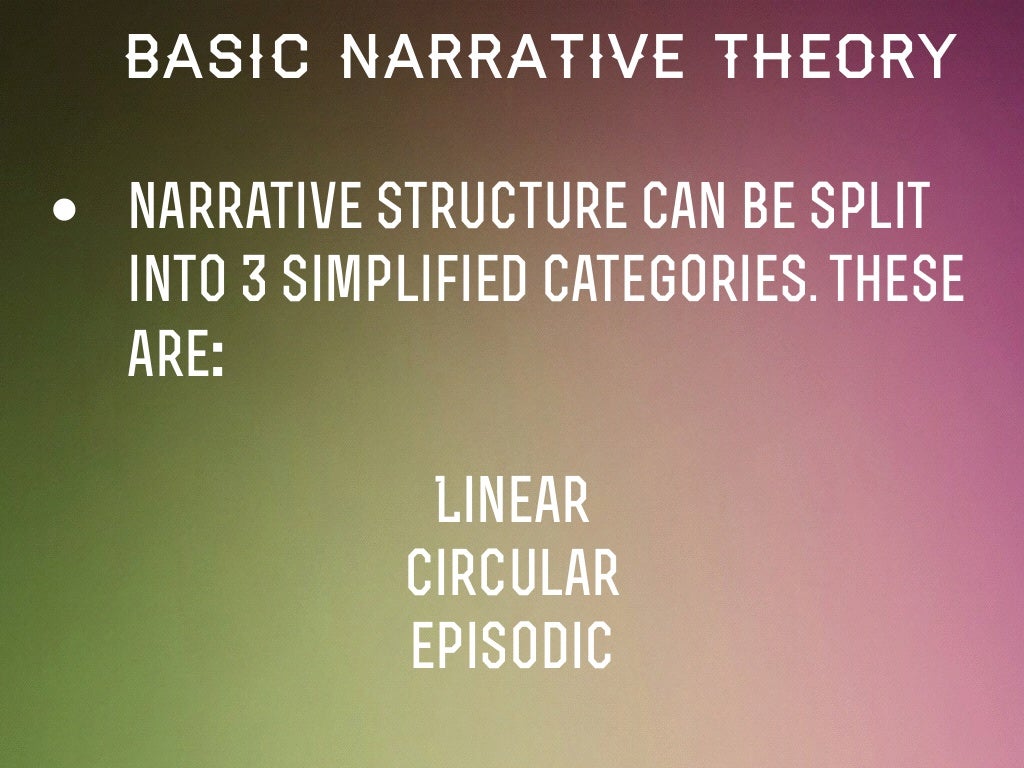 Media Studies Narrative Theory Revision for Music Video and Fiction T…