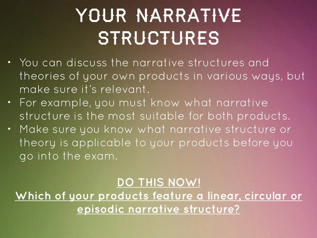 Media Studies Narrative Theory Revision for Music Video and Fiction T…