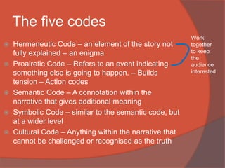 Narrative theory | PPT