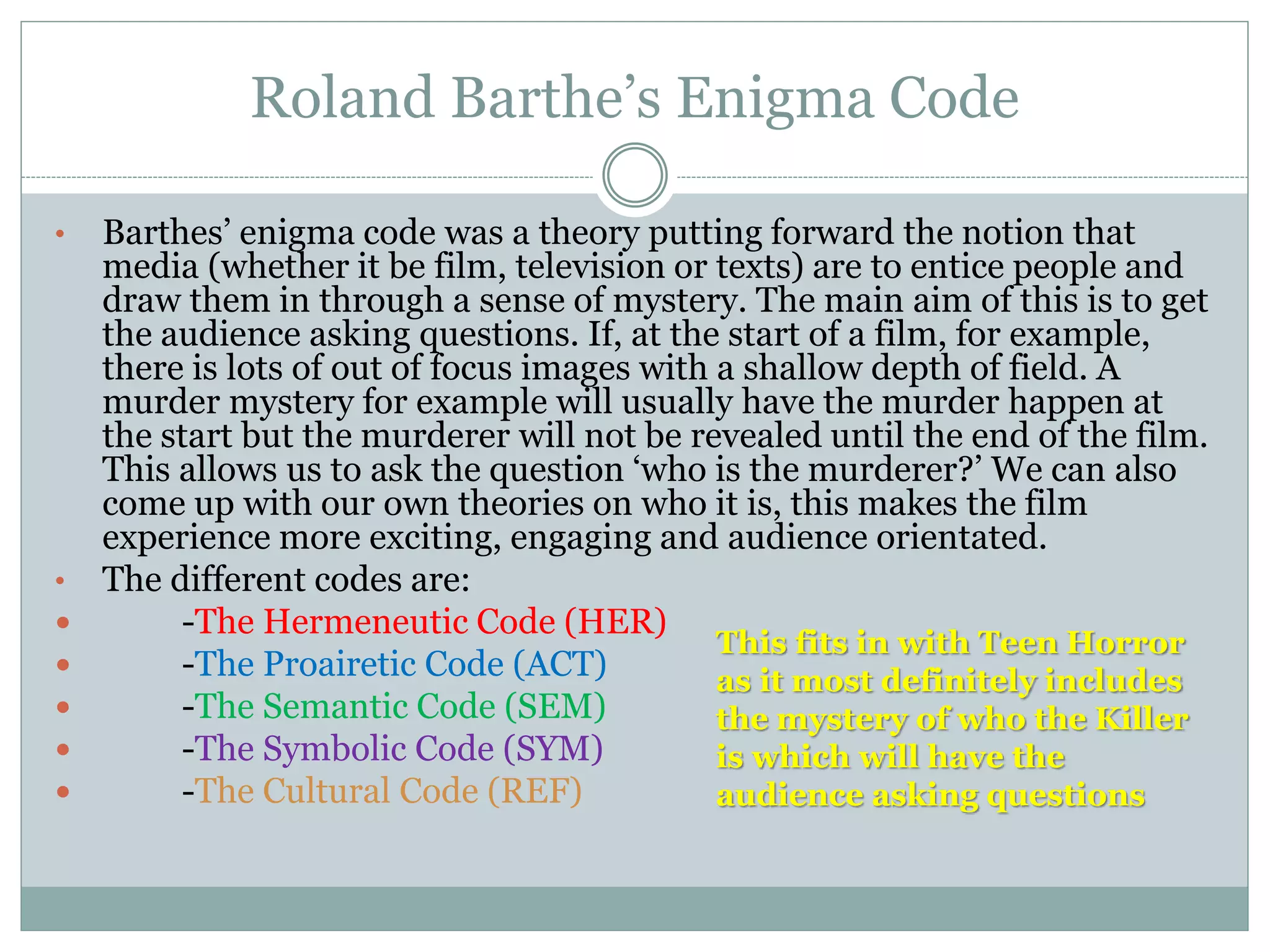 Narrative theory | PPT