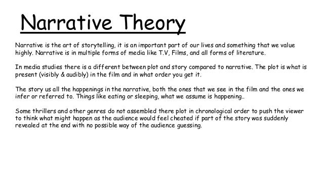 Narrative theories
