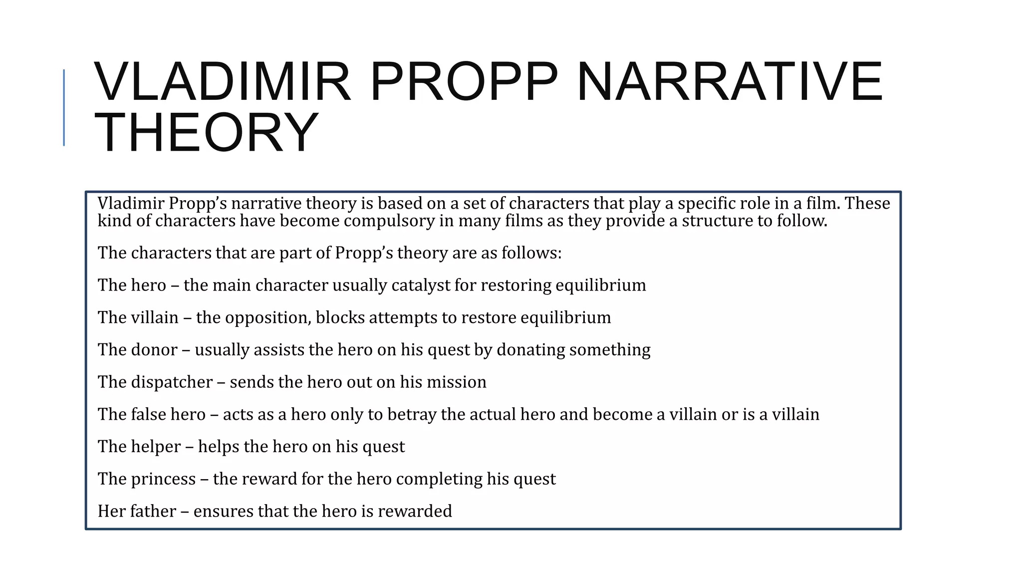 Narrative Theory | PPT