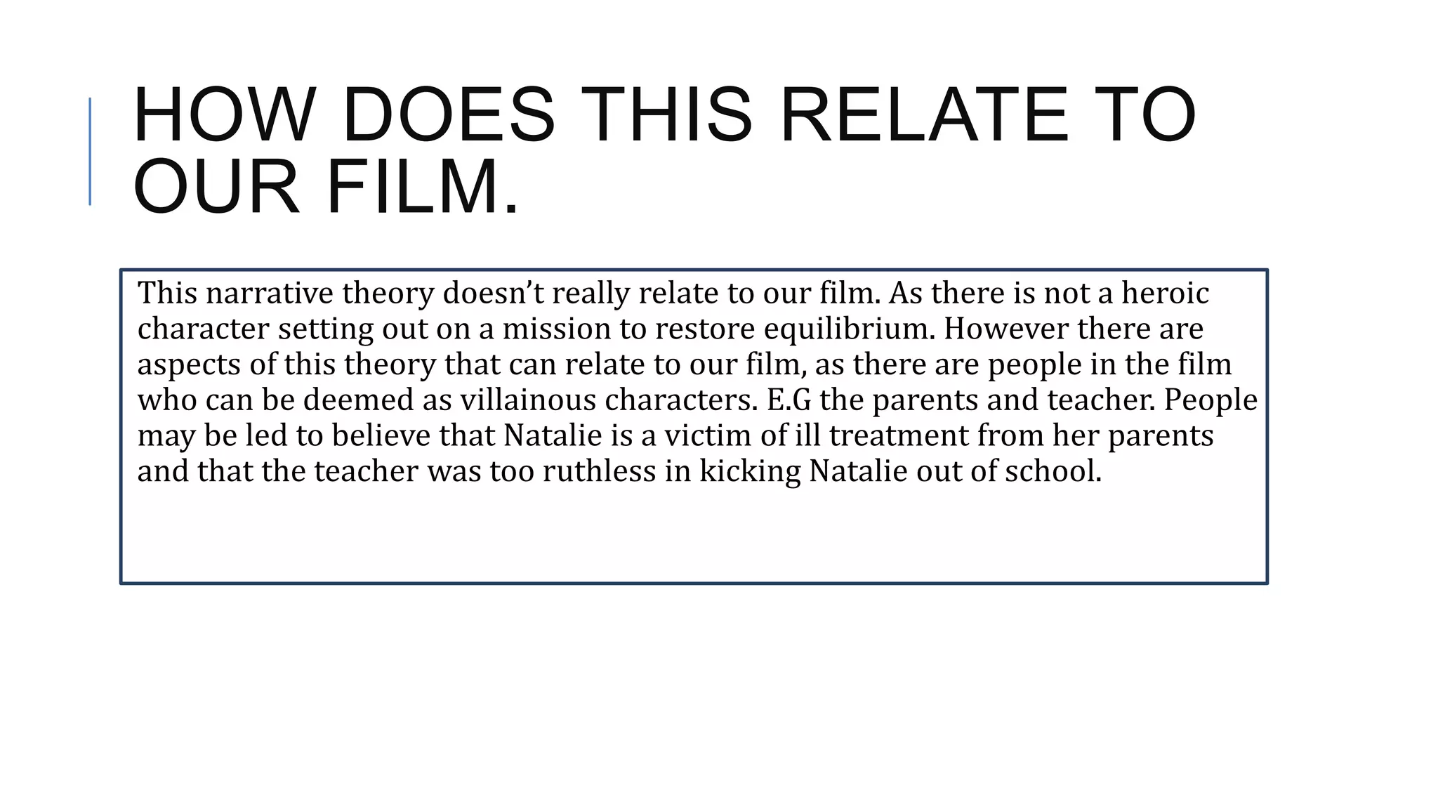 Narrative Theory | PPT