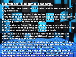 Narrative theory | PPT