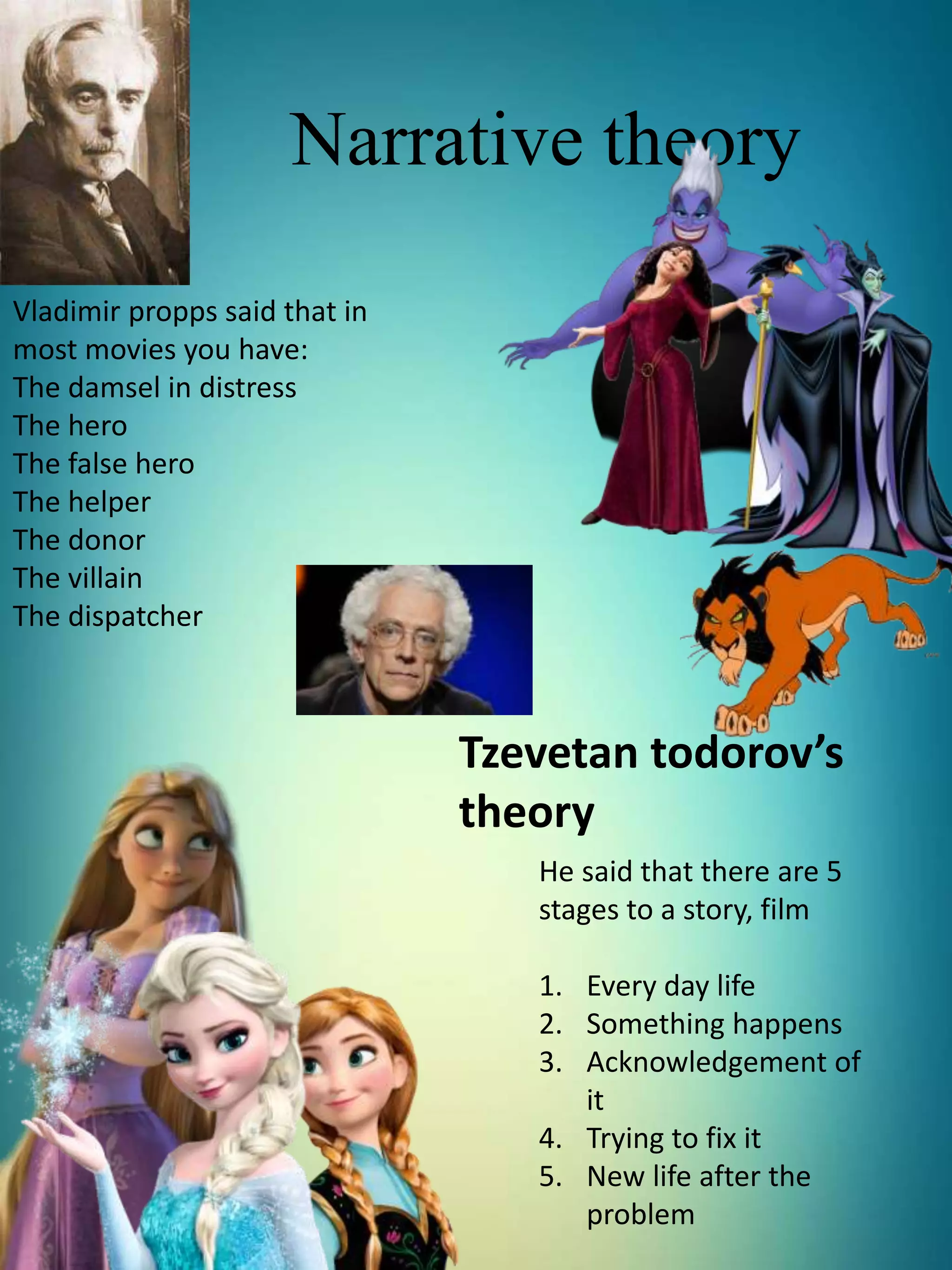 Narrative theory | PPTX | Genres