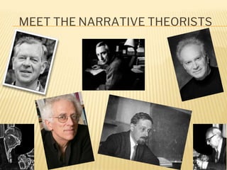 Narrative Theory - Bartes-Straus-Todorov-Propp-Field.pptx