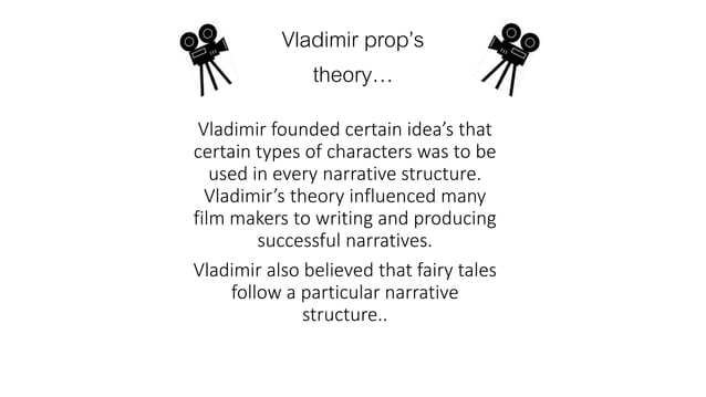 Narrative theory - Media Studies | PPTX | Genres