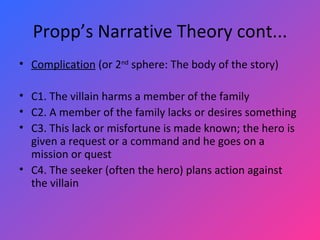 Narrative theory (2) | PPT