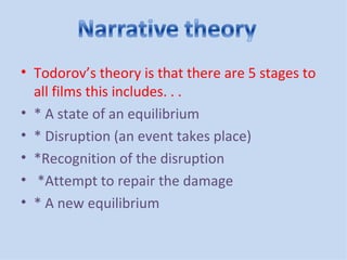 Narrative theory powerpoint.1 | PPT | Air Travel | Travel Type