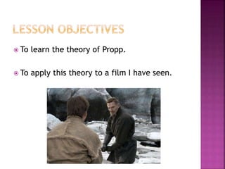 Narrative Theory - Propp | PPTX