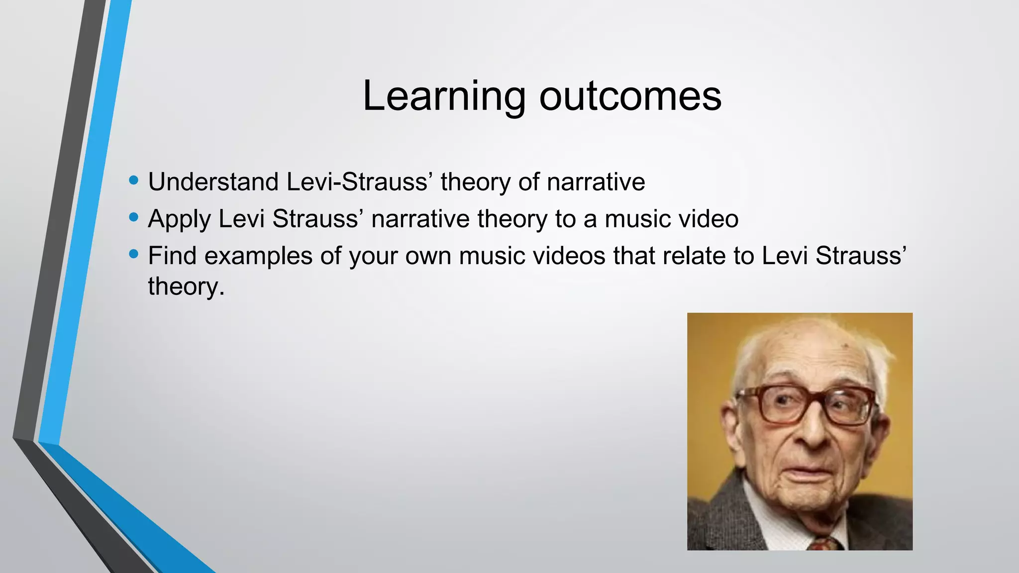 Narrative theory Todorov and Strauss | PPT