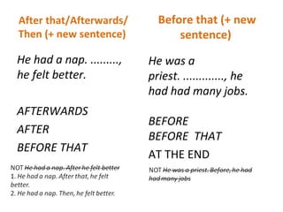 Time Linking Words | PPT