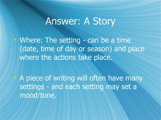 Narrative vocab | PPT