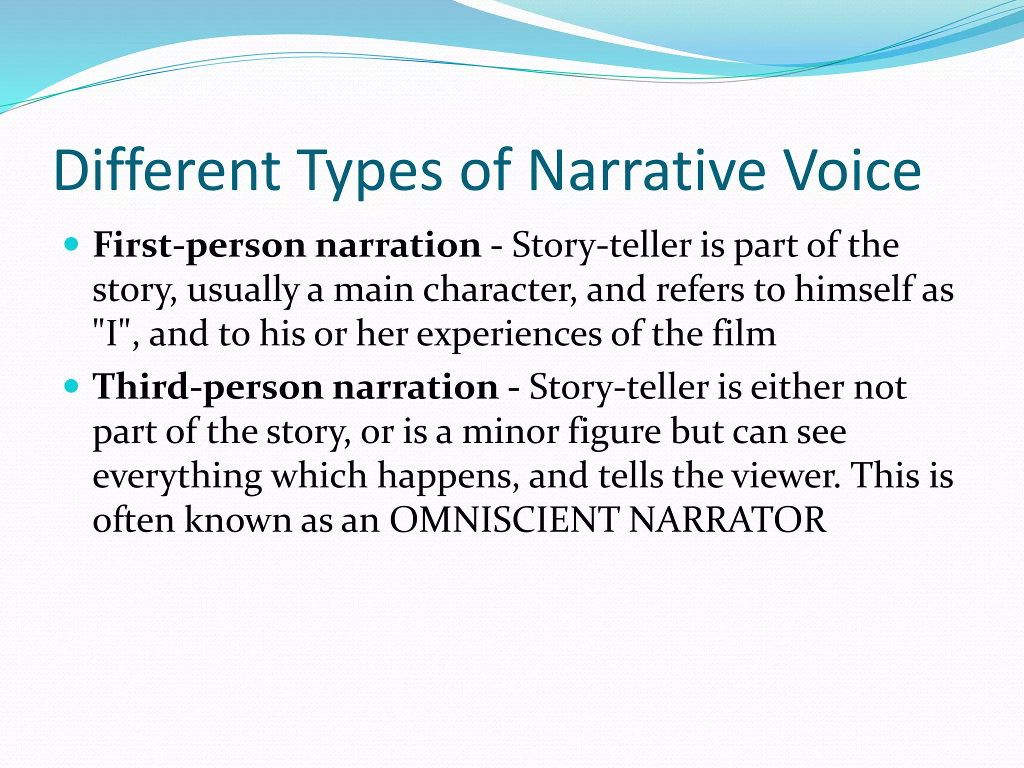 Narrative voice | PPTX