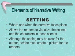 Narrative Writing | PPT