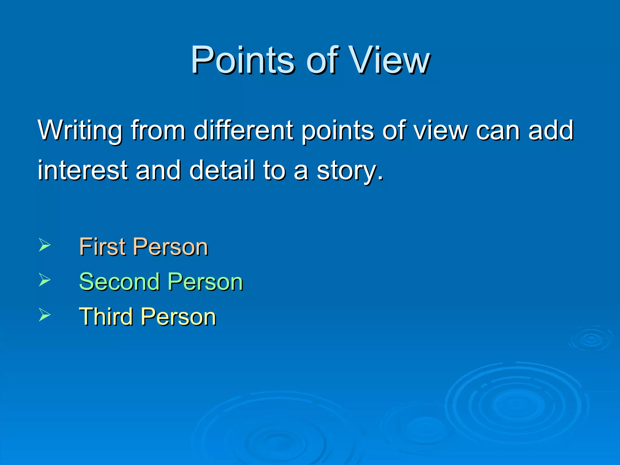 PowerPoint on Narrative | PPT