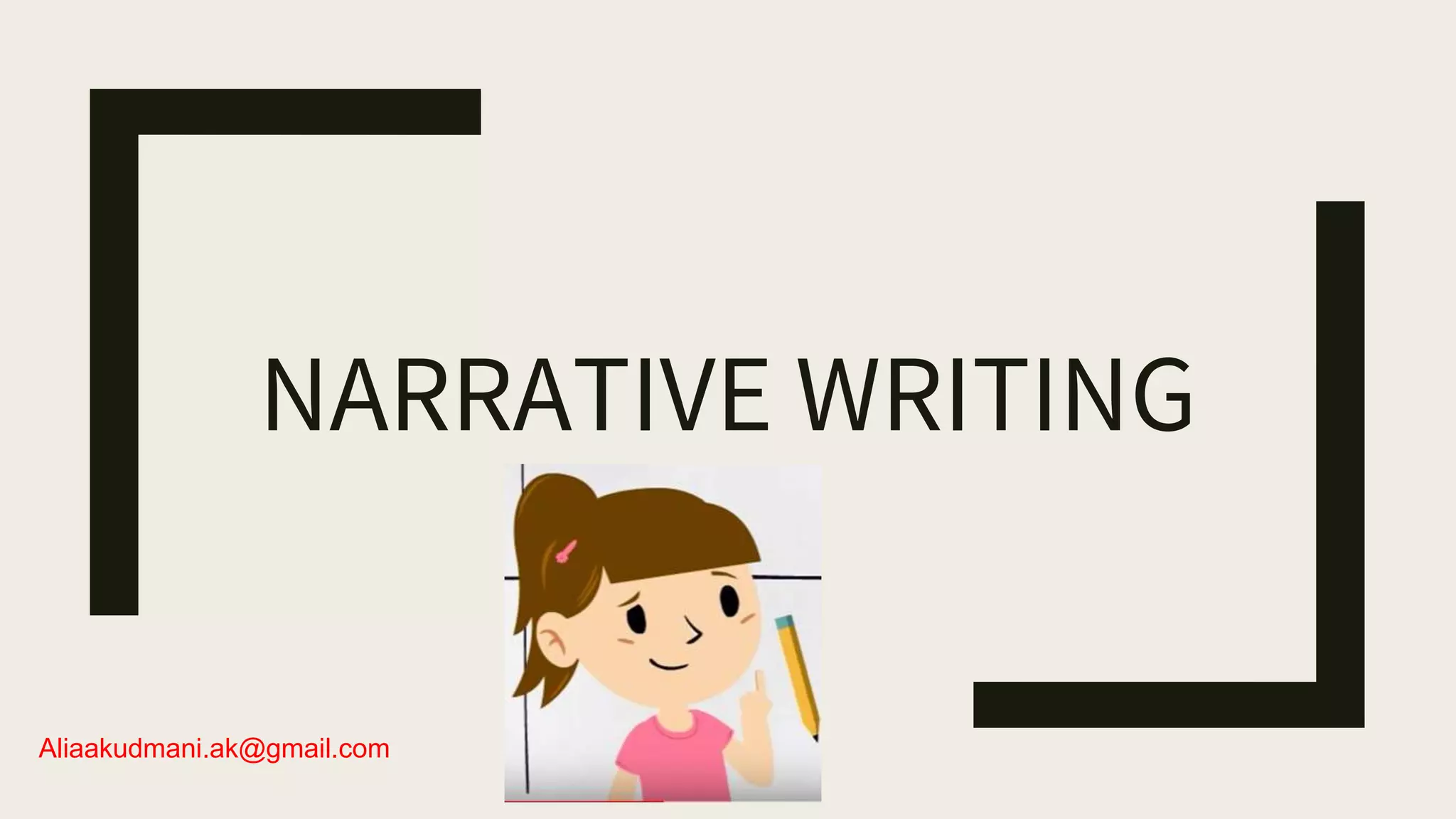 Narrative writing | PPSX