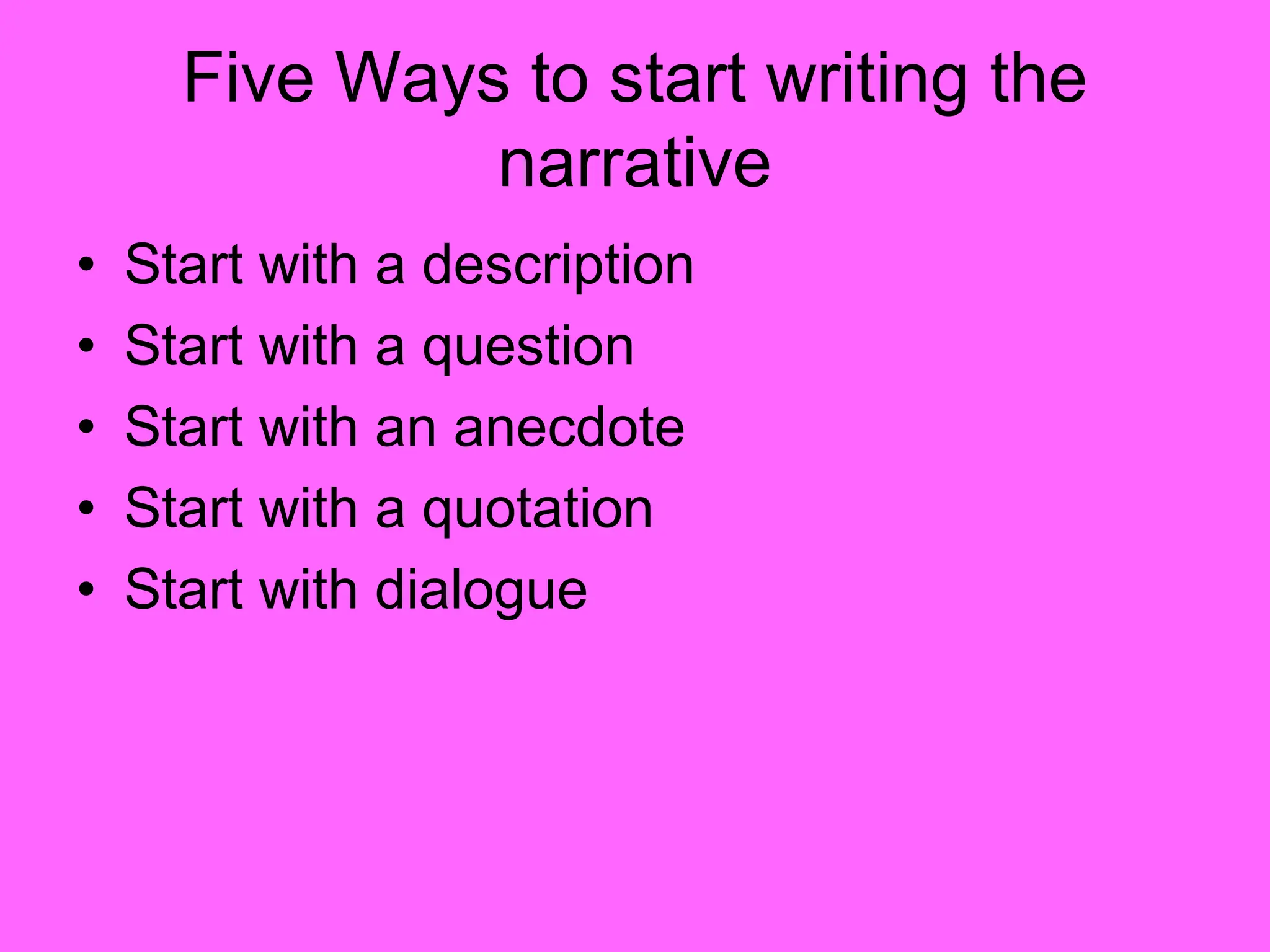 Narrative writing.presentation.englishppt | PPT