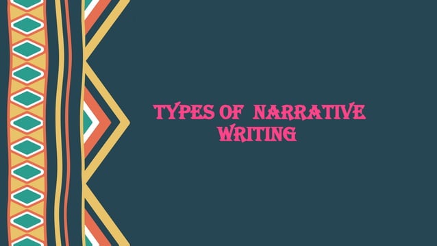 Narrative Writing-ppt by Aaisha. T. Ernest | PPT