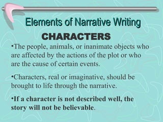 Narrative Essay Writing - middle school.ppt