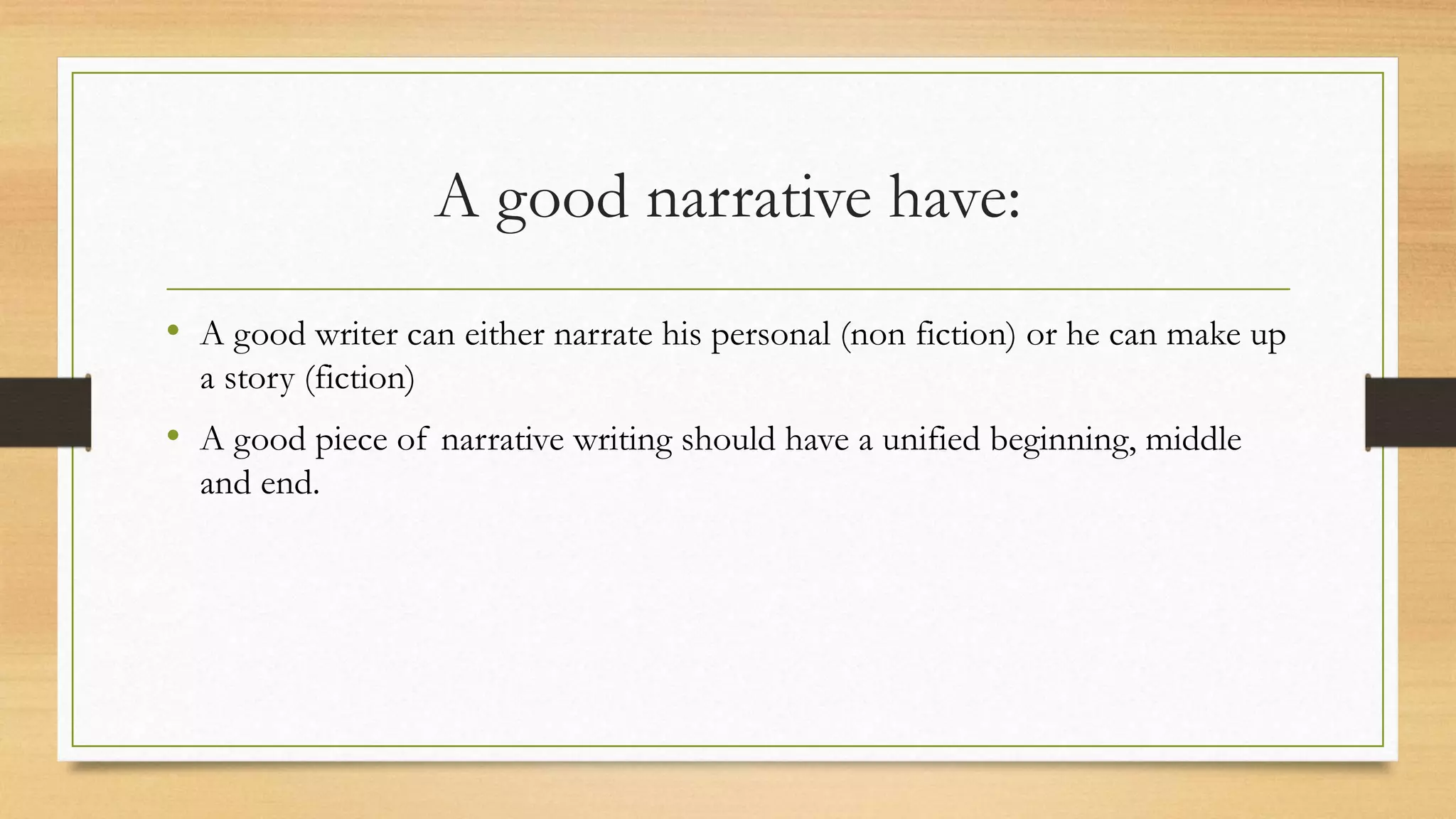 Narrative Writing: Generating an online Photo story | PPT