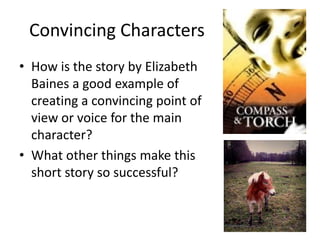 Narrative writing character and plot | PPTX