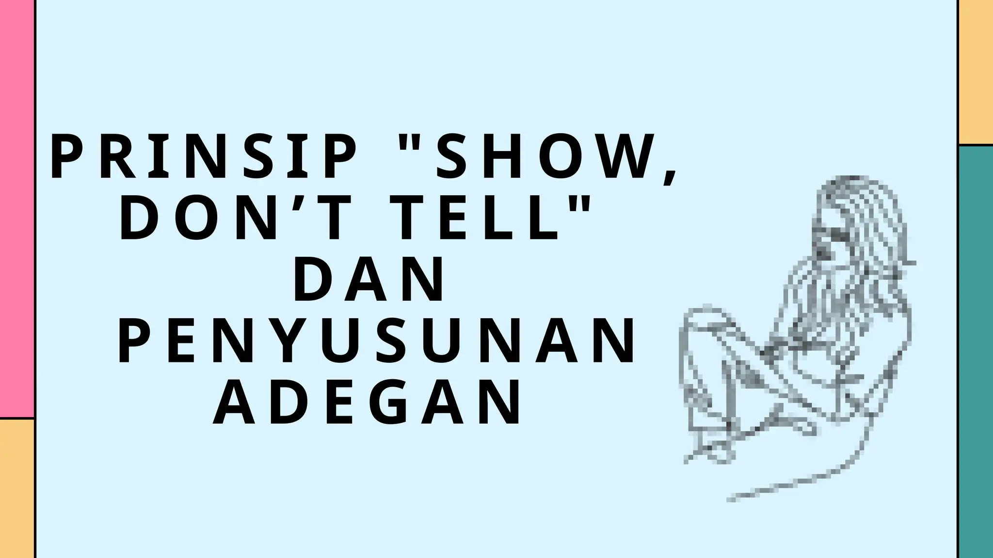 Narrative Writing Education Presentation Blue and Yellow Geometric Illustrations.pptx