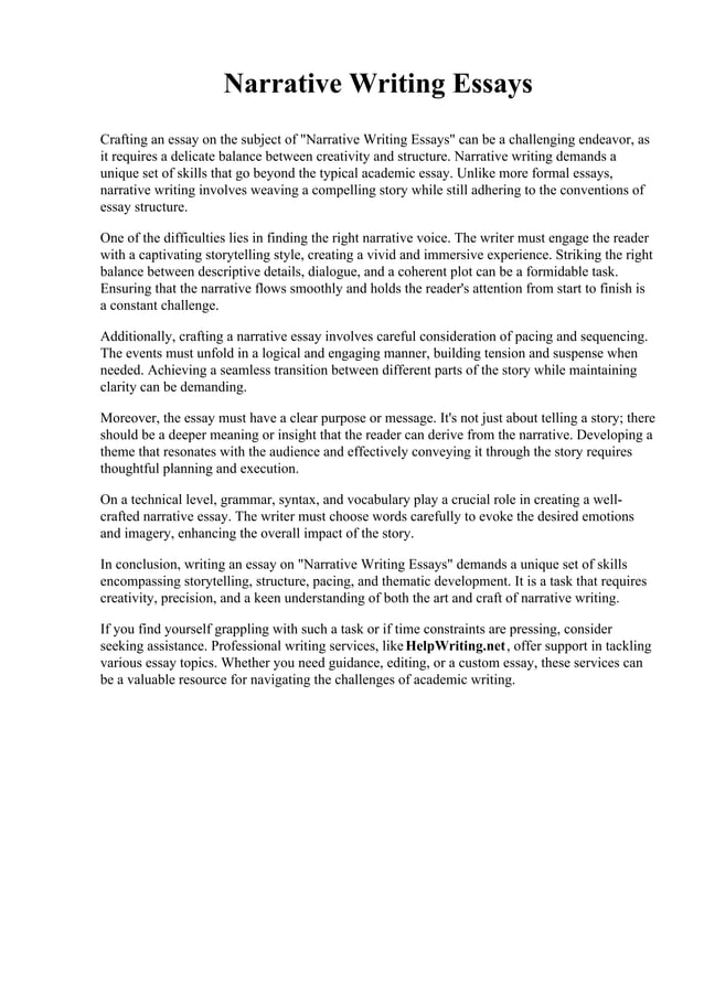 Narrative Writing Essays.pdf