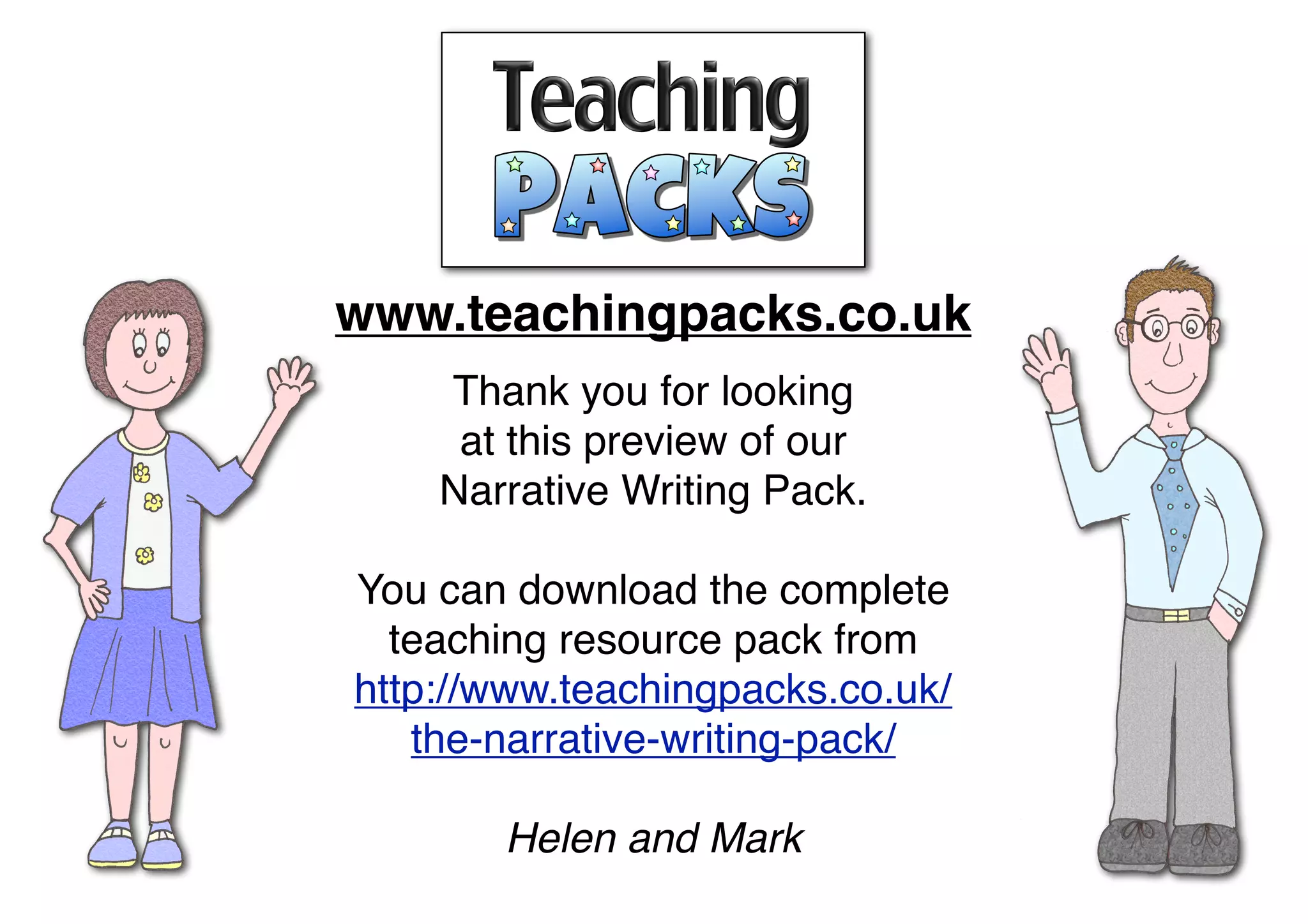 The Narrative Writing Pack | PDF